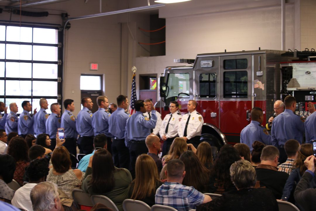 Largest Ever Spring Firefighter Class Receive Badges - Spring Fire ...