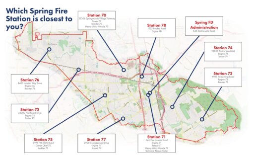 Coverage Area - Spring Fire Department